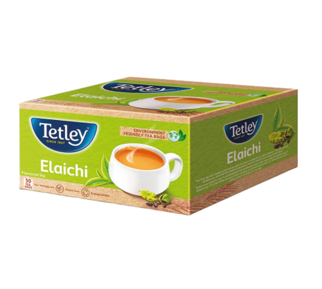 Tetley – Elaichi Flavoured Chai – 50 Tea Bags – Shopping site for ...