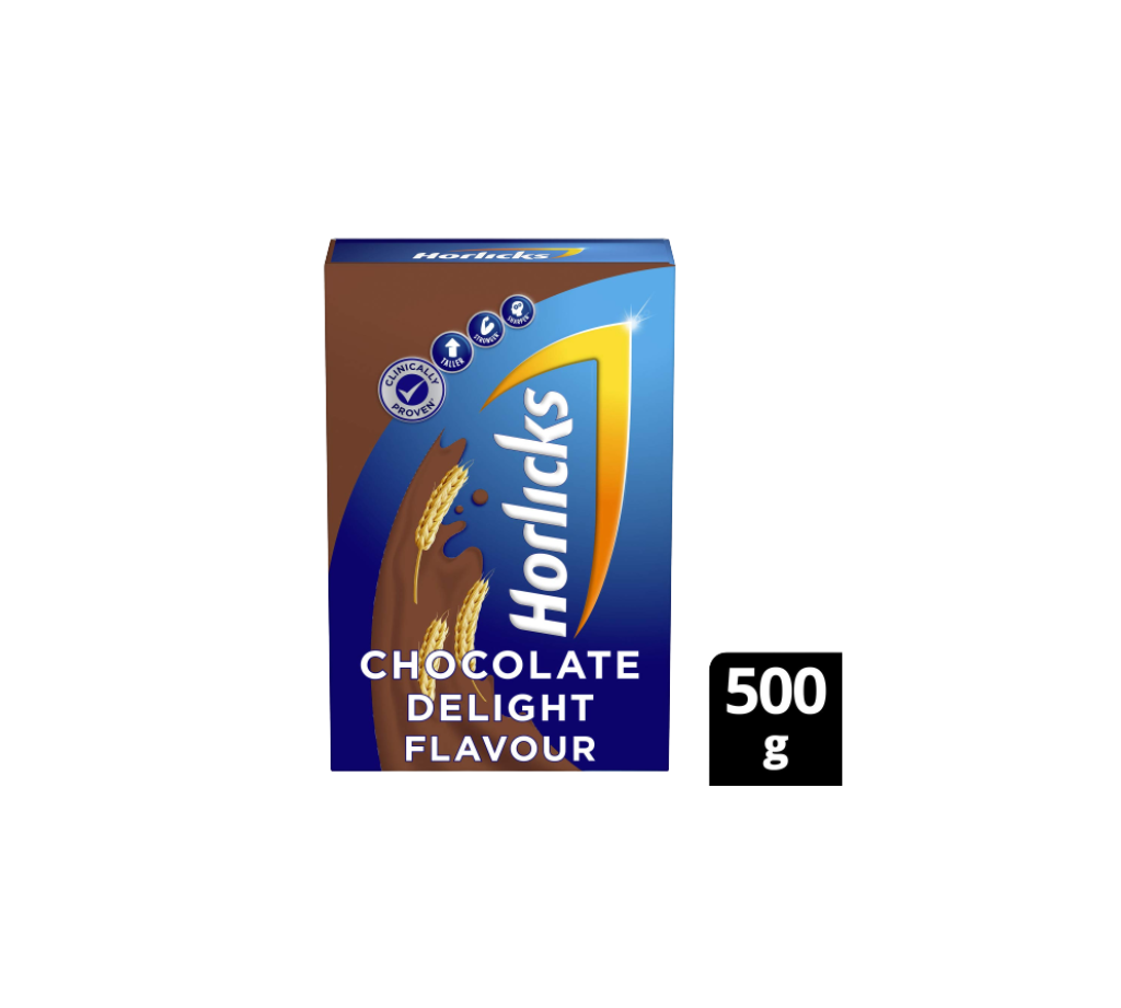 Horlicks Chocolate Flavor Health & Nutrition Drink – 500g Refill Pack ...